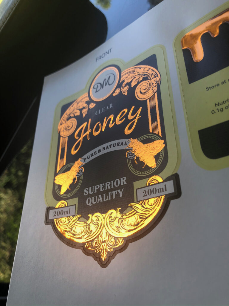 Metallic Foils, Textured and Specialist Finishes - South East Labels